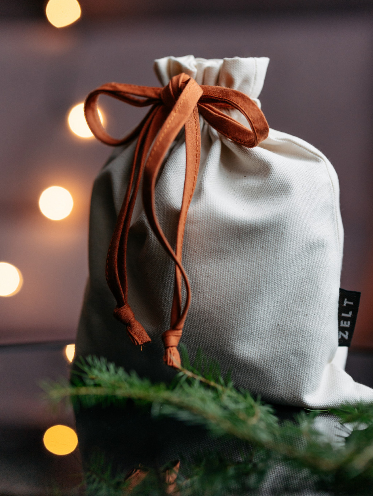 ZELT auduma dāvanu maisiņš - ZELT