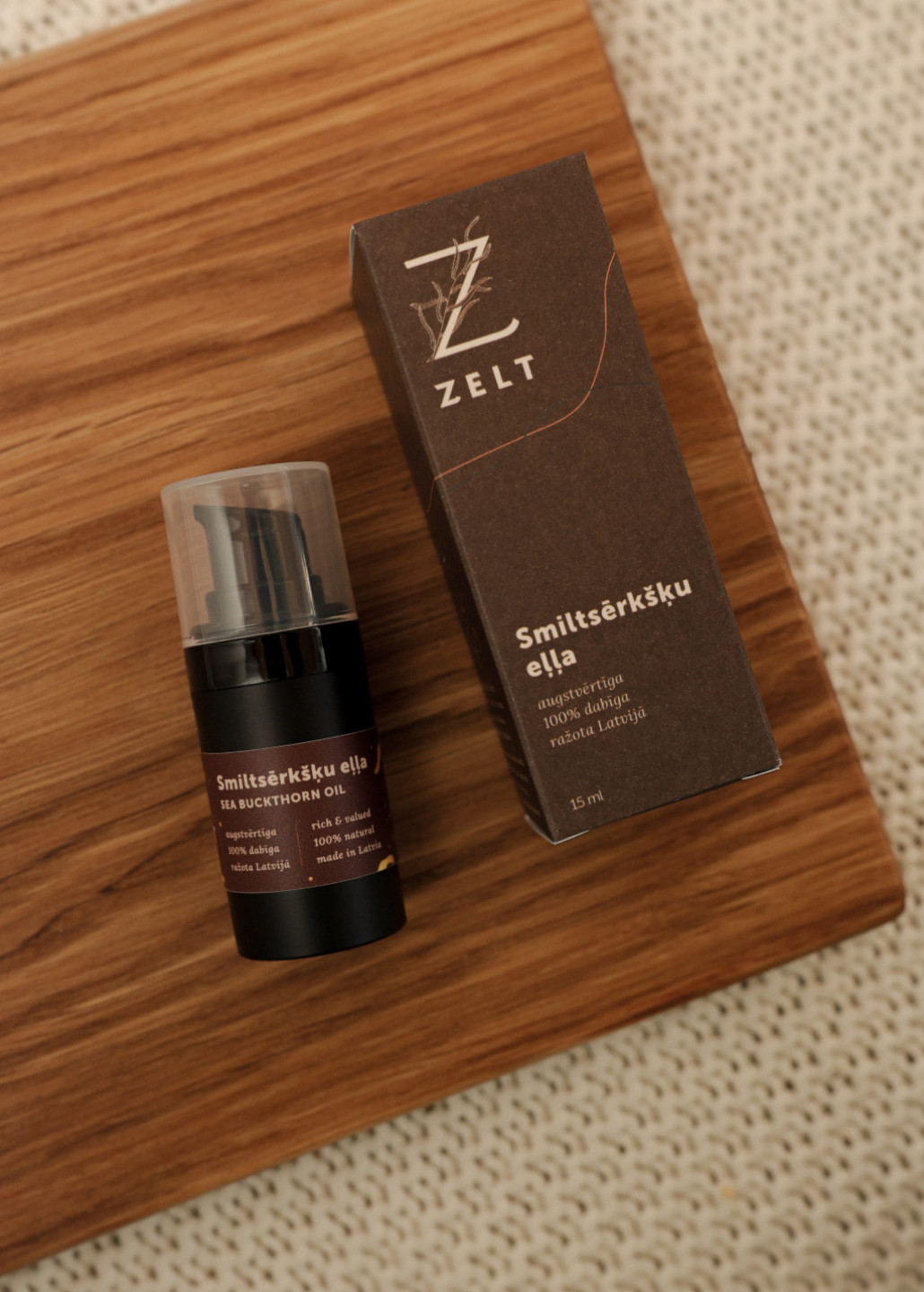 Alvejas želeja ar smiltsērkšķu eļļu 180 ml - ZELT